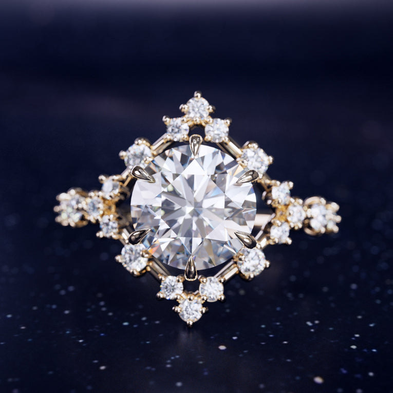Celestial Engagement Rings: Stellar Designs for Your Proposal – Valley Rose