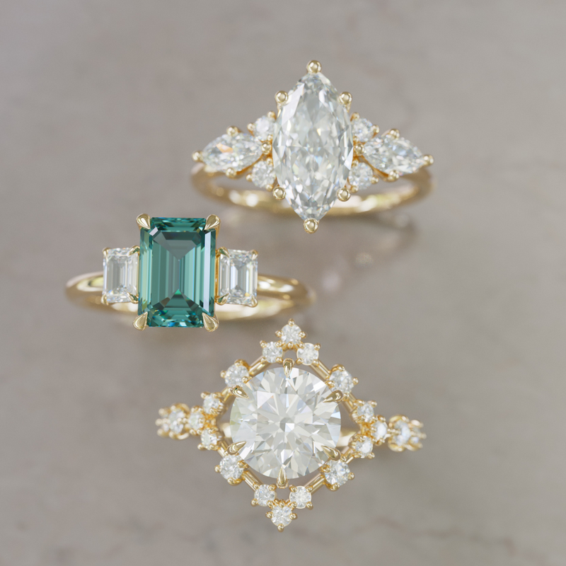 Celestial Engagement Rings: Stellar Designs for Your Proposal – Valley Rose