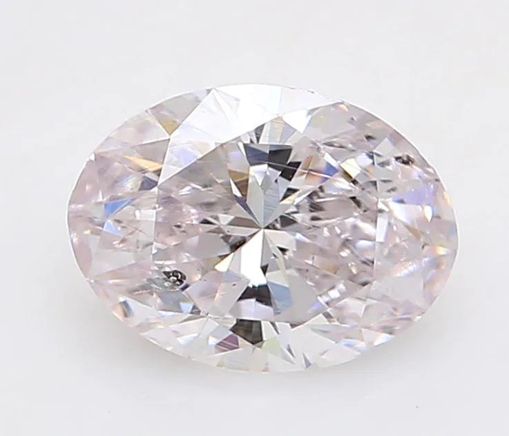 1.00ct Oval Natural Diamond (Colour Very Light Pink, Clarity SI2, GIA ...