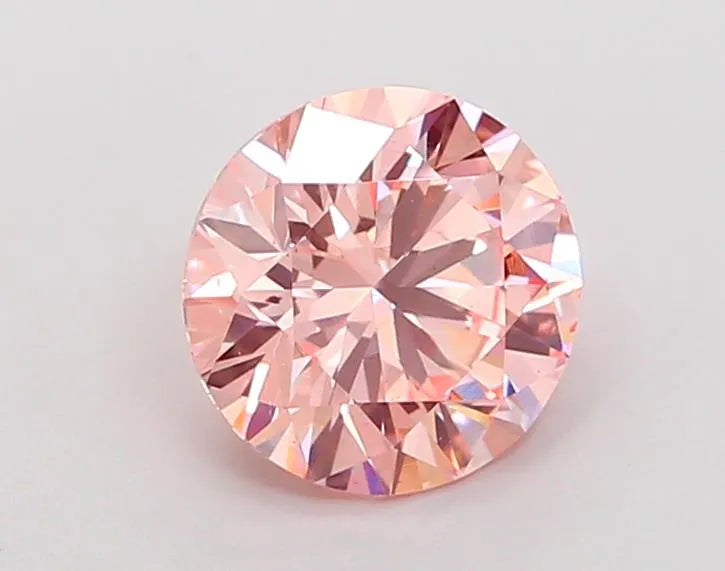1.52ct Round Lab Grown Diamond (Colour Fancy Intense Pink, Clarity SI1 ...