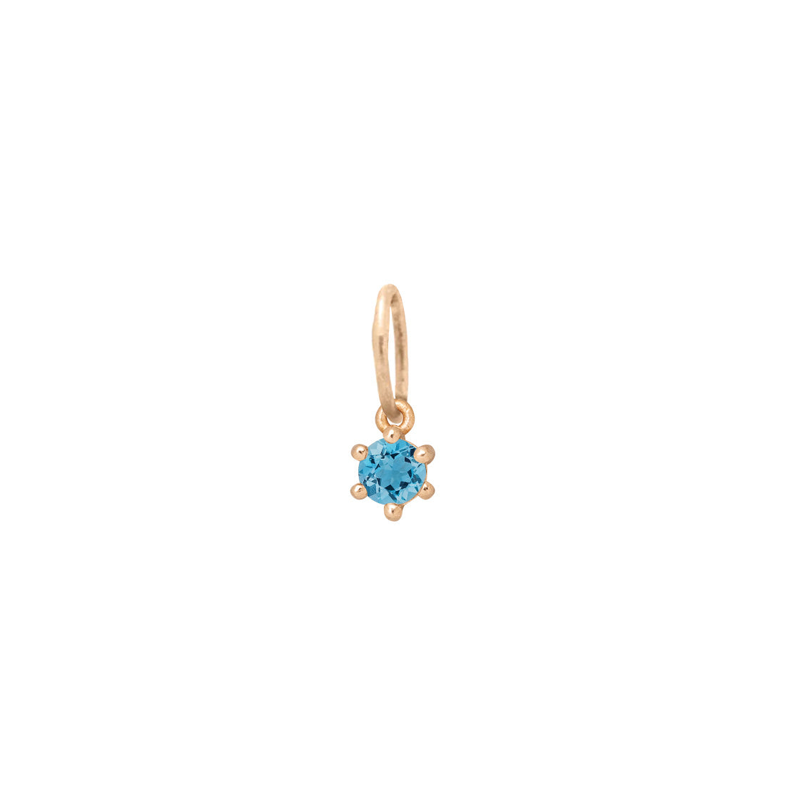 December Topaz Birthstone Gold Charm – Valley Rose