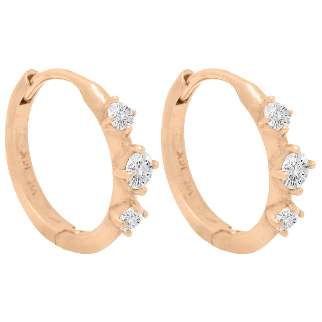 Gold Bridal Earrings – Valley Rose