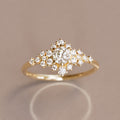 Unique Celestial Star Diamond Engagement Ring – Valley Rose